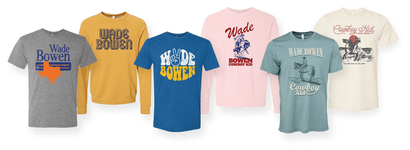 Official Wade Bowen Website and Fan Club – Wade Bowen Store